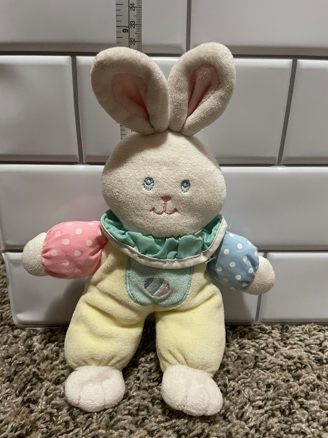 Eden Pastel Vintage Bunny Rabbit Plush Rare and Htf - Etsy