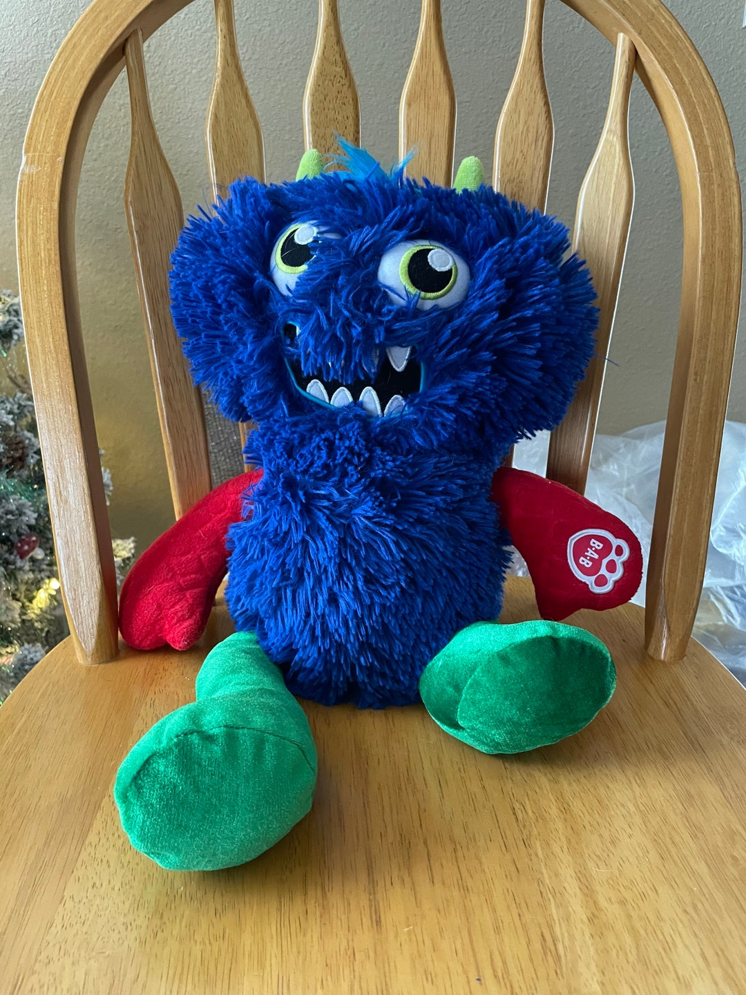 Build A Bear Blue Monster Plush - Etsy