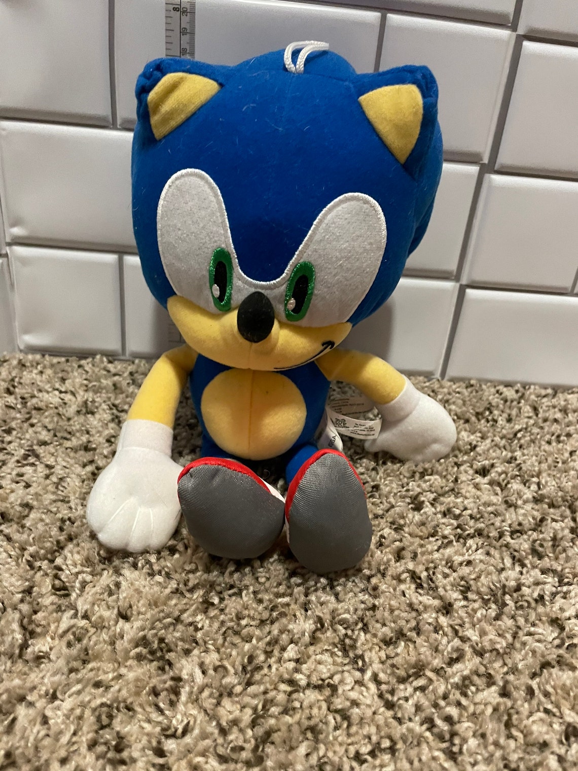 Sonic the Hedgehog Plush - Etsy
