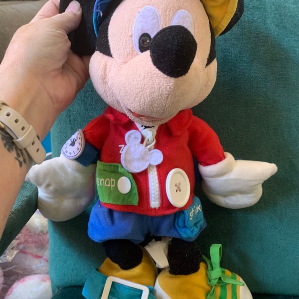 Talking Mickey Mouse Plush - Etsy