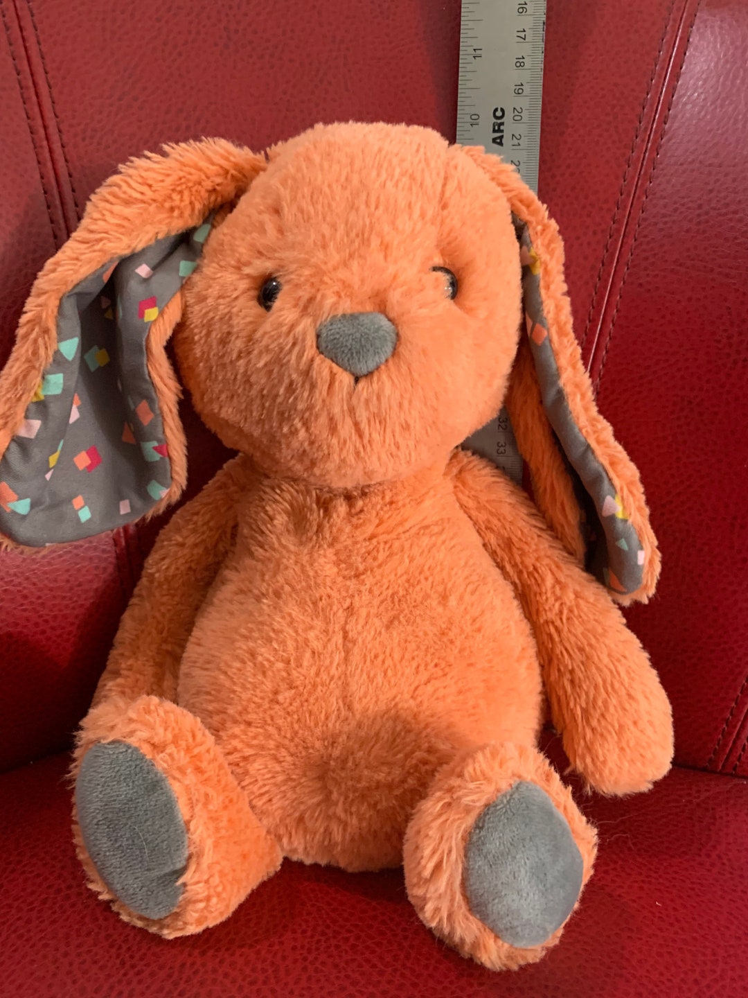 B Softies Orange Sherbet Bunny Rabbit Plush - Etsy