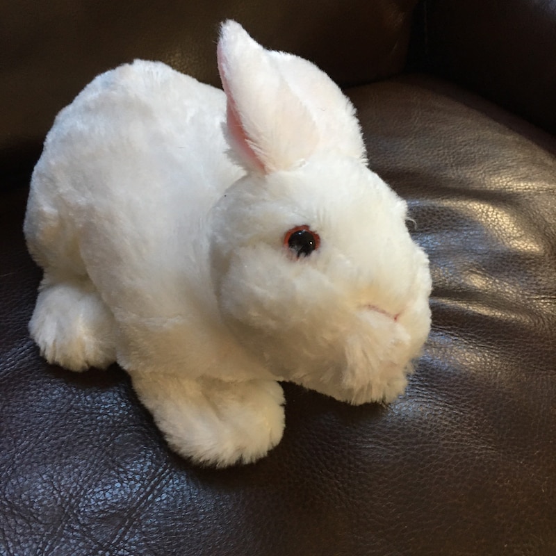 Pink Rabbit Plush Toy - Etsy