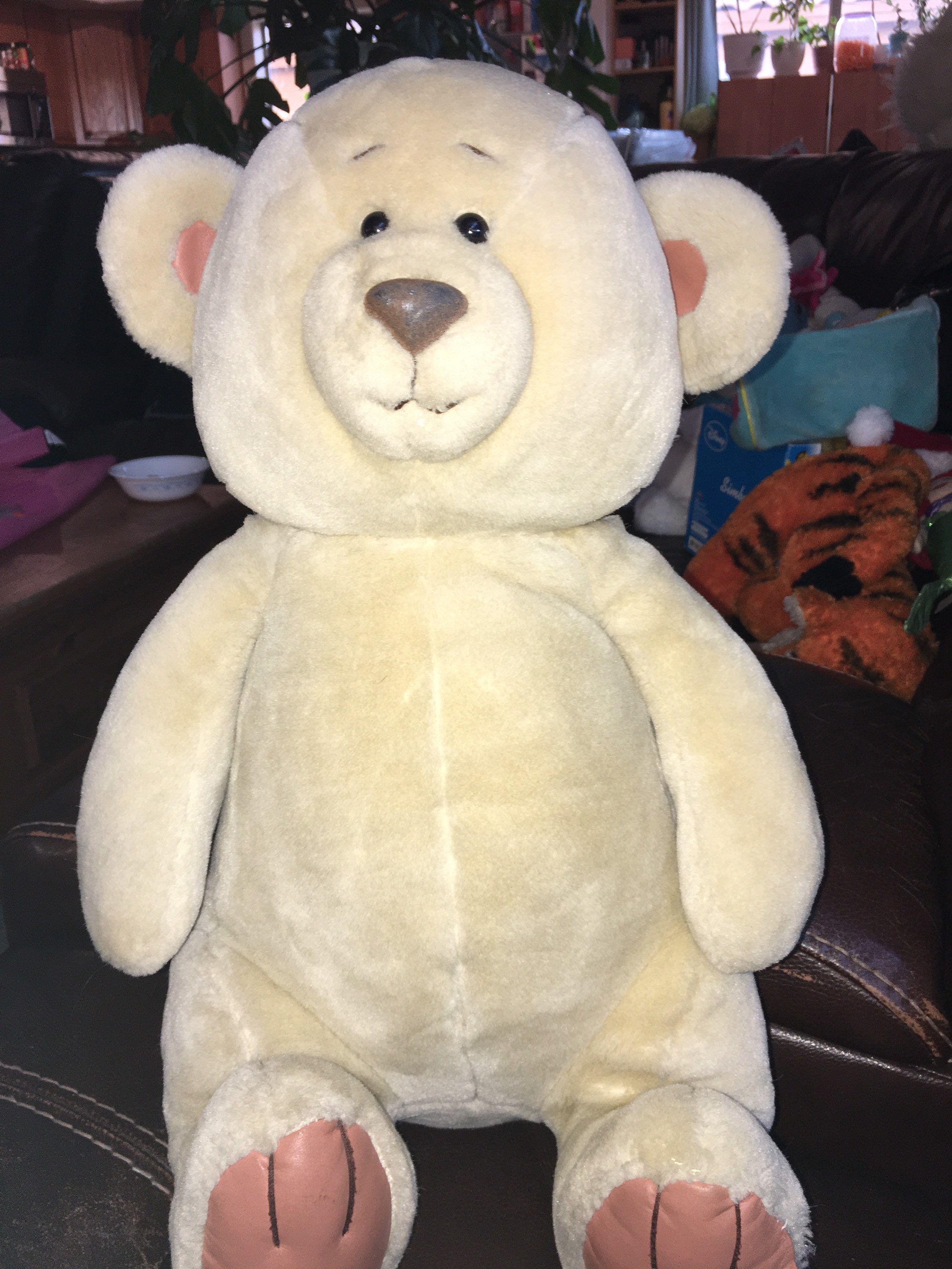 24k Polar Puff Large Bear Stuffed Animal Plush Toy 1994 - Etsy