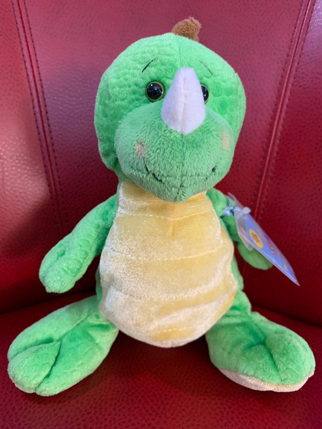 Webkinz Green Key Lime Dinosaur No Code. Retired. Great Condition - Etsy