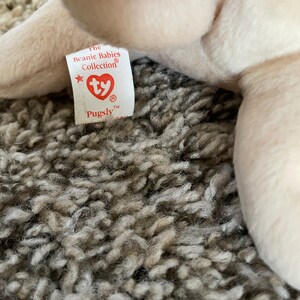 Ty Beanie Babies Pugsley Pug Plush NWT - Etsy