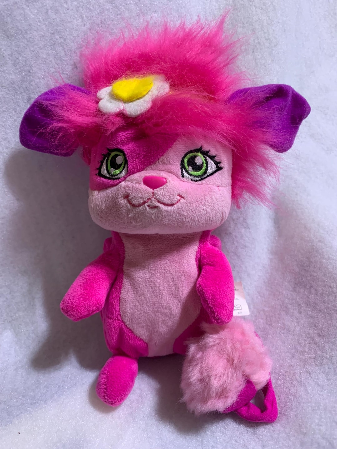 Popples BUBBLES Pink Doll Plush. Spin Master. White Flower 8” - Etsy