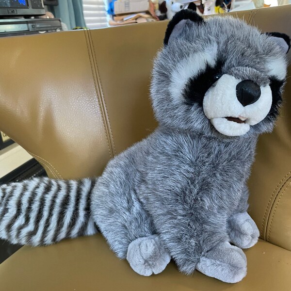 Raccoon Plush - Etsy