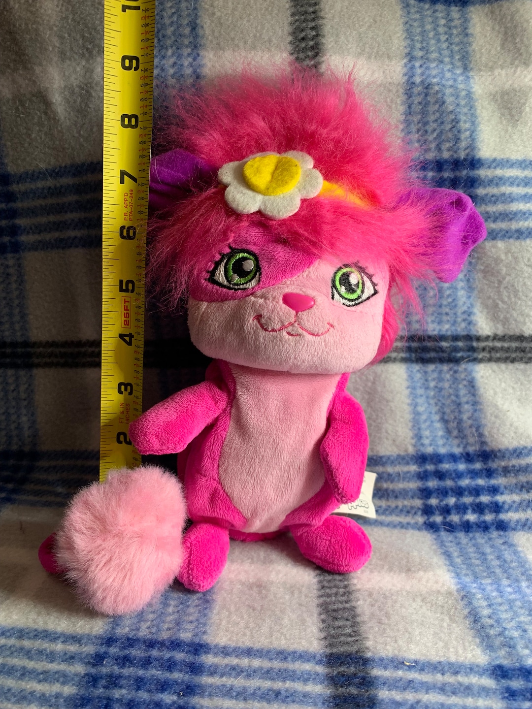 Spinmaster Popples BUBBLES Pink 8 Plush Toy Stuffed Doll - Etsy
