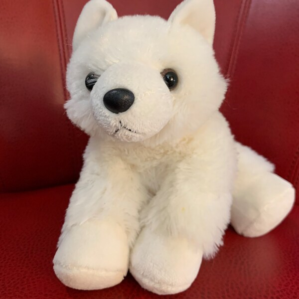 Arctic Fox Plush - Etsy