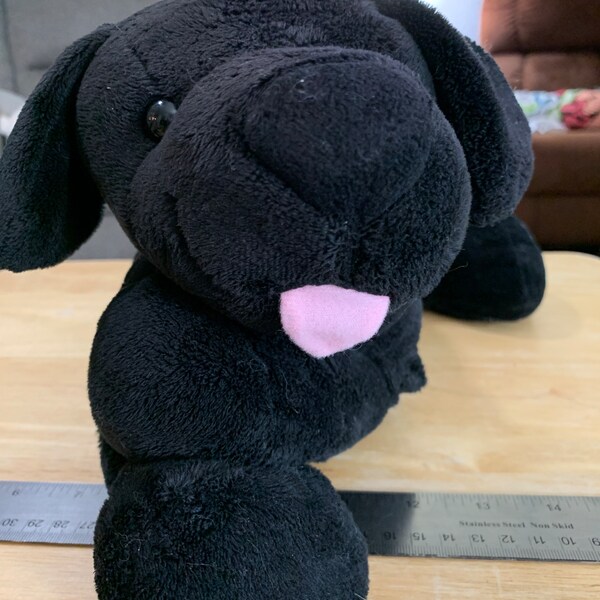 Black Lab Plush - Etsy