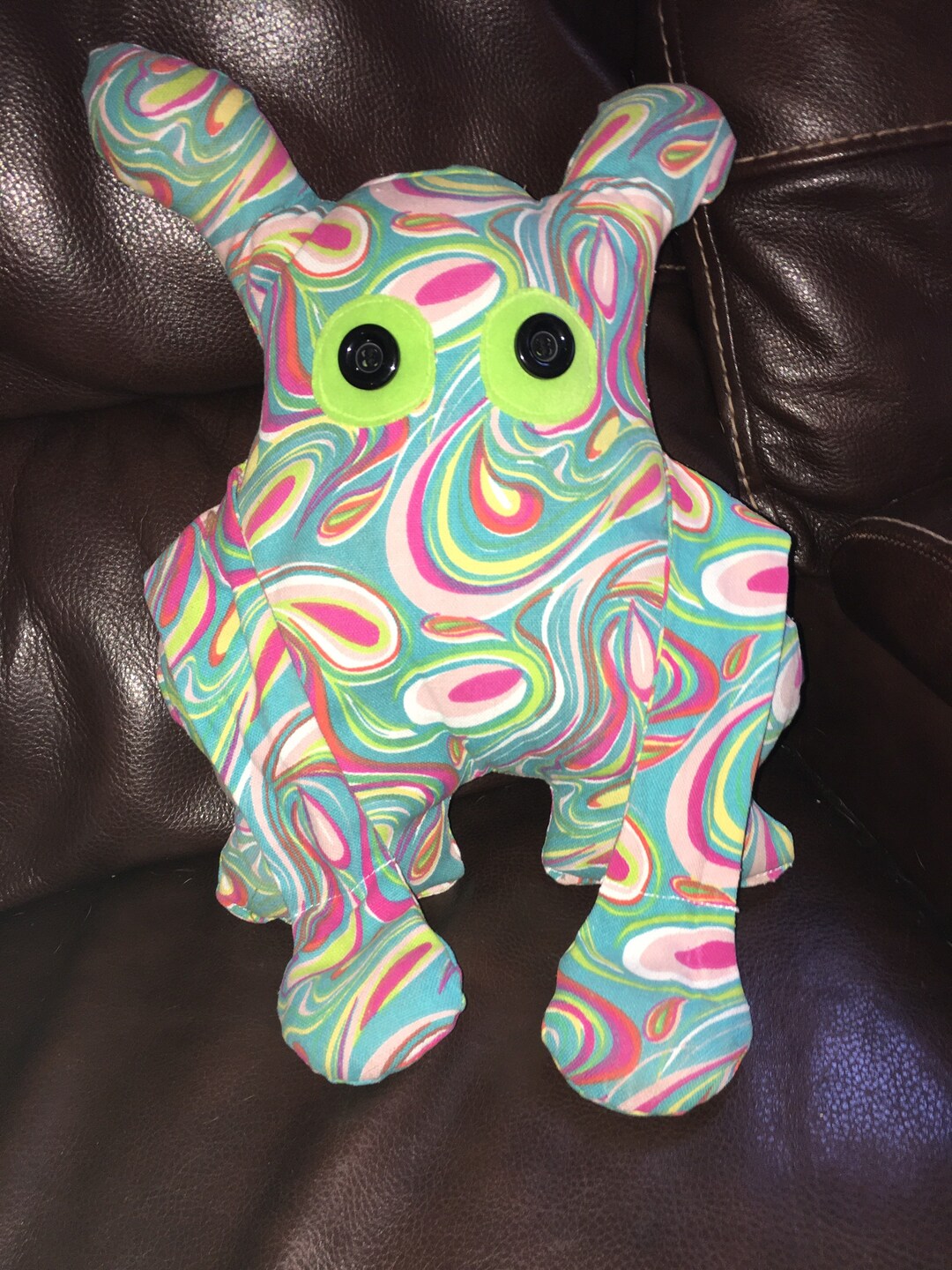 Piggy Back Alien Backpack Stuffed Animal Plush Toy Vintage - Etsy