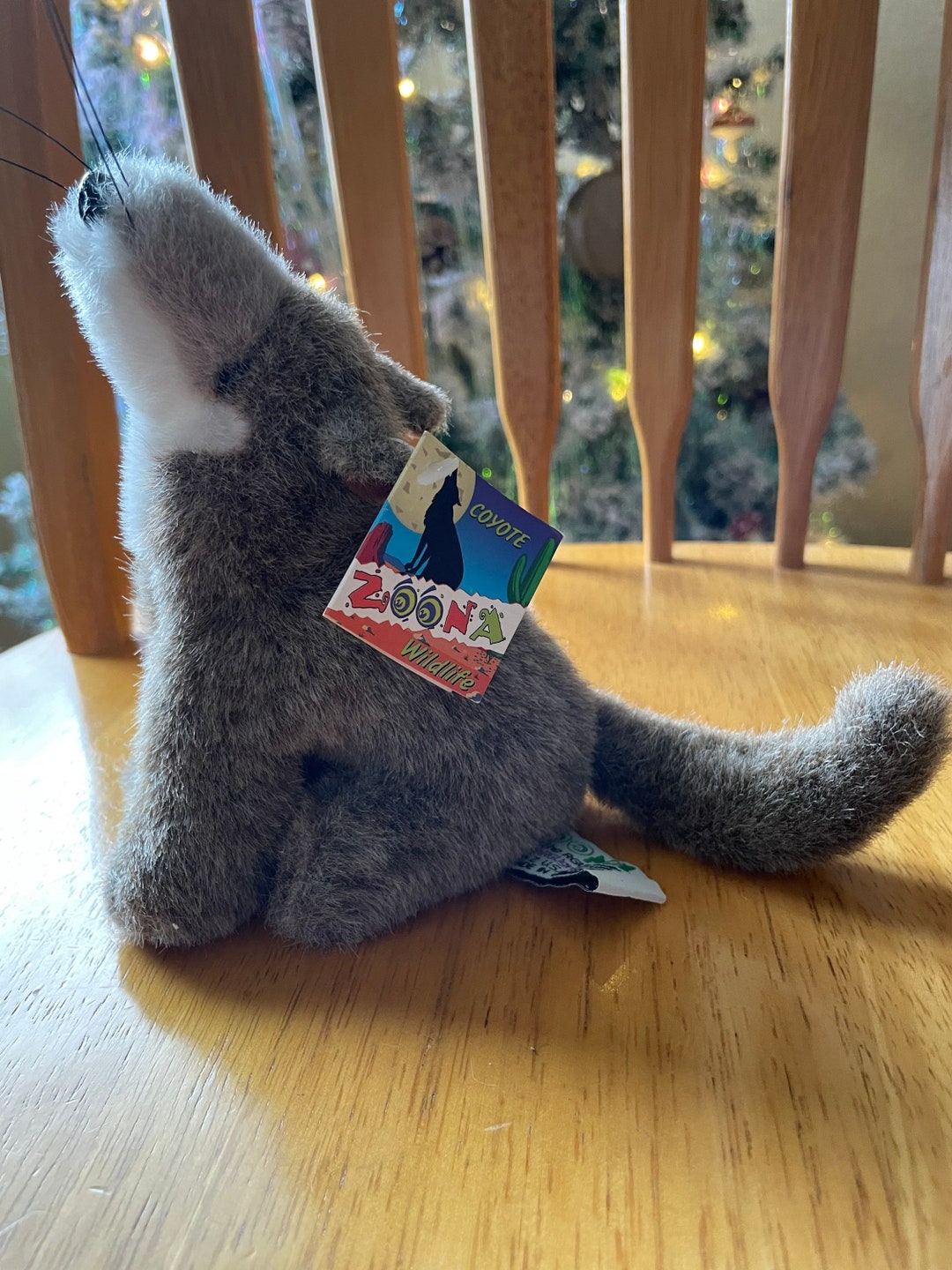 Zoona Wildlife Coyote Plush 6 NWT - Etsy