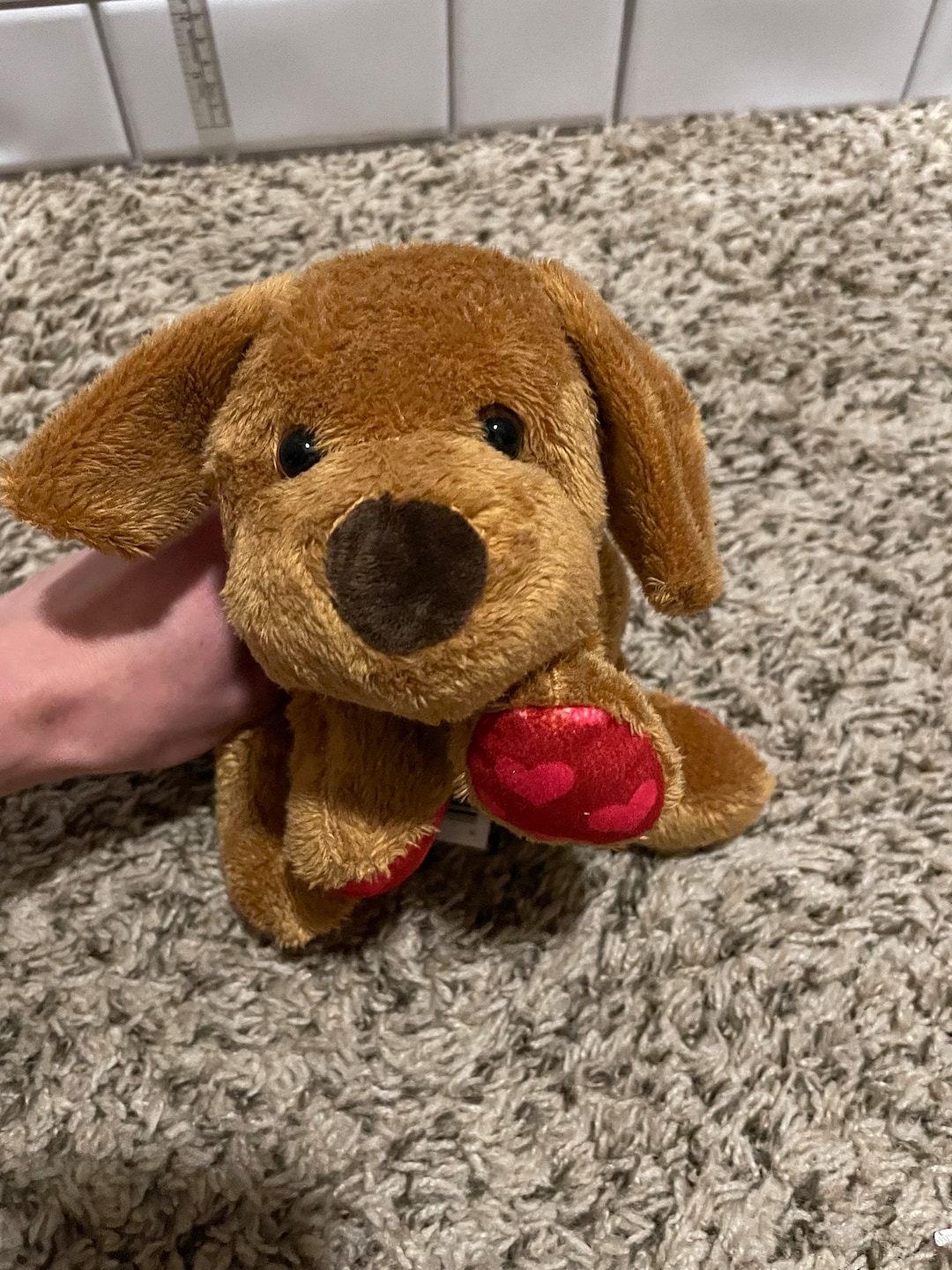 Dan Dee Brown Puppy Dog Plush - Etsy