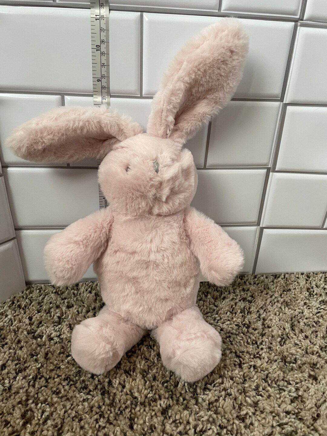 S.L Home Fashions Pink Bunny Plush - Etsy