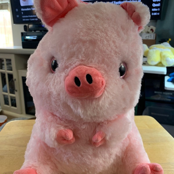 Large Pig Plush - Etsy
