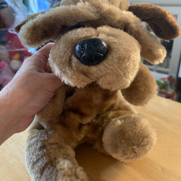 Vintage Stuffed Dog - Etsy