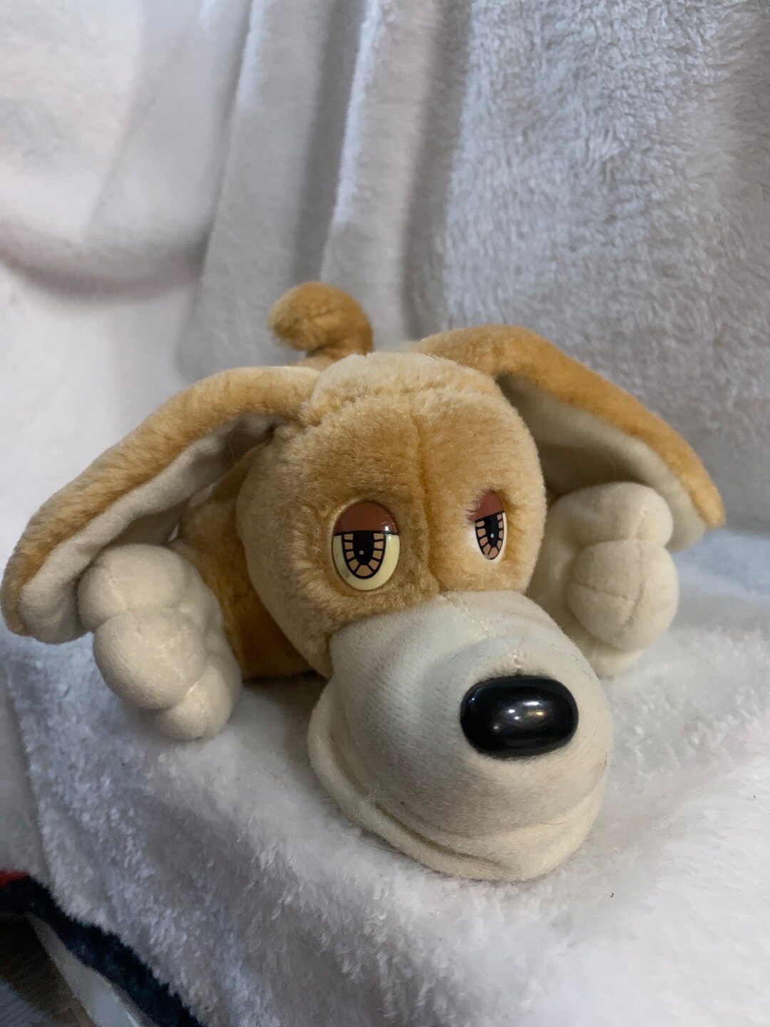 1991 Playskool Lil Pooches Stuffed Animal. Vintage. Squeeze to Open ...