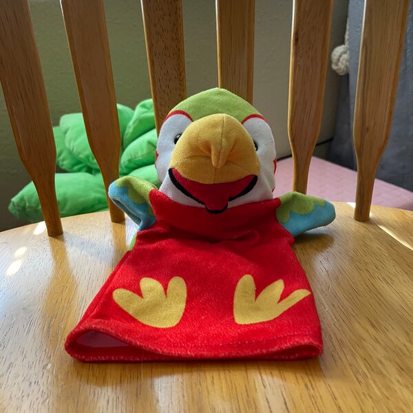 Parrot Puppet - Etsy