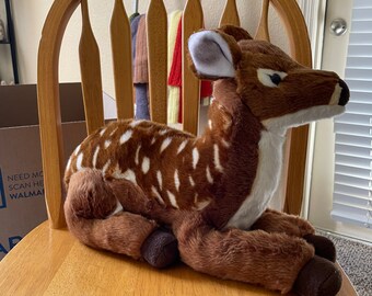 Deer Plush Realistic - Etsy