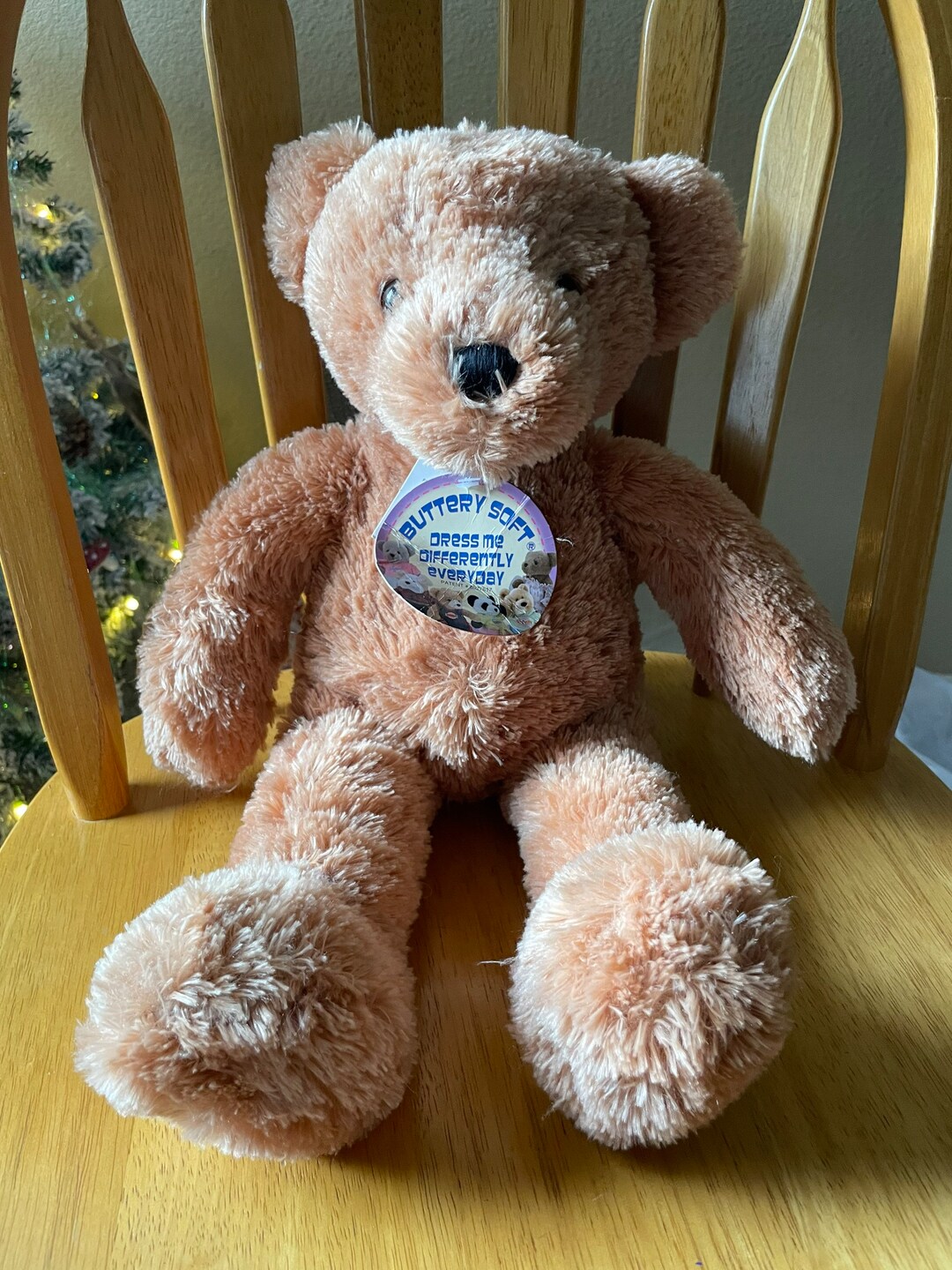 Dan Dee Brown Teddy Bear Plush Buttery Soft Dress Me Differently ...