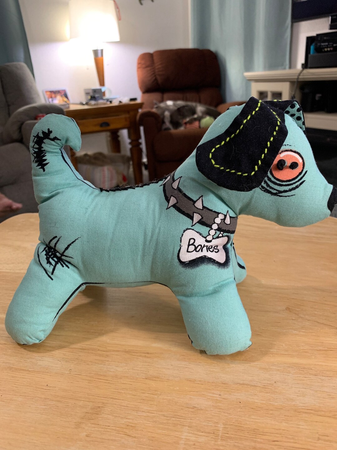 Blue Bones the Dog Plush. Rare and Hard to Find - Etsy