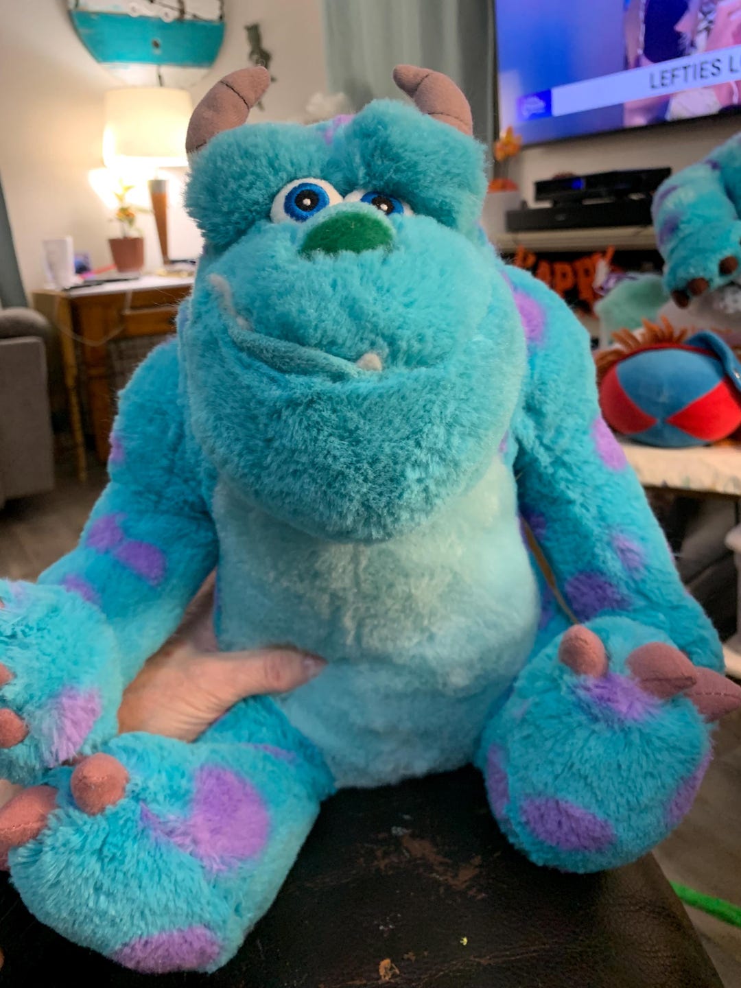 Sully James P Sullivan Blue and Purple Monsters Inc Monster Plush ...