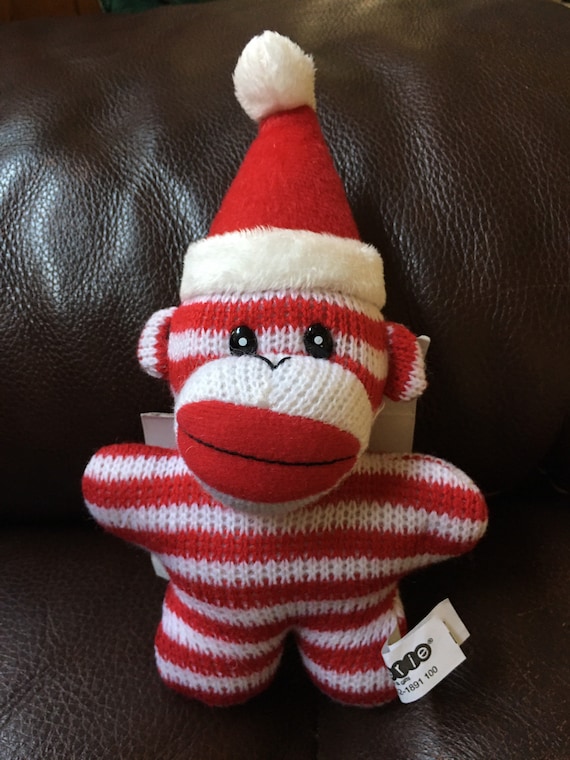 Santa Sock Monkey