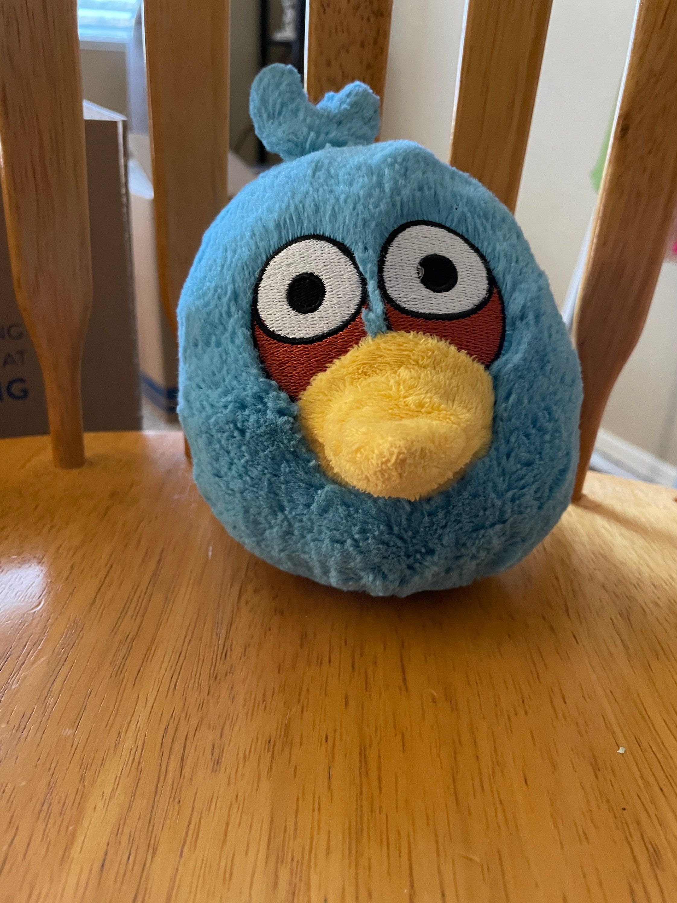 Blue Angry Bird Plush