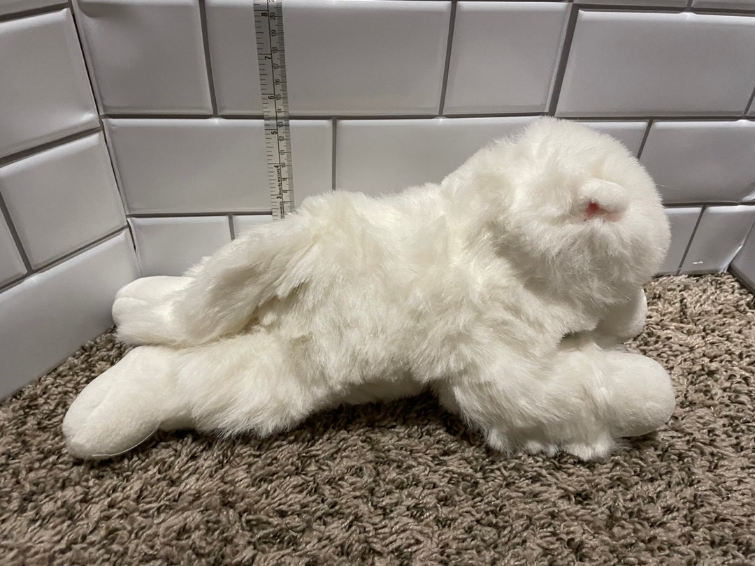 Circus Circus White Cat Plush - Etsy