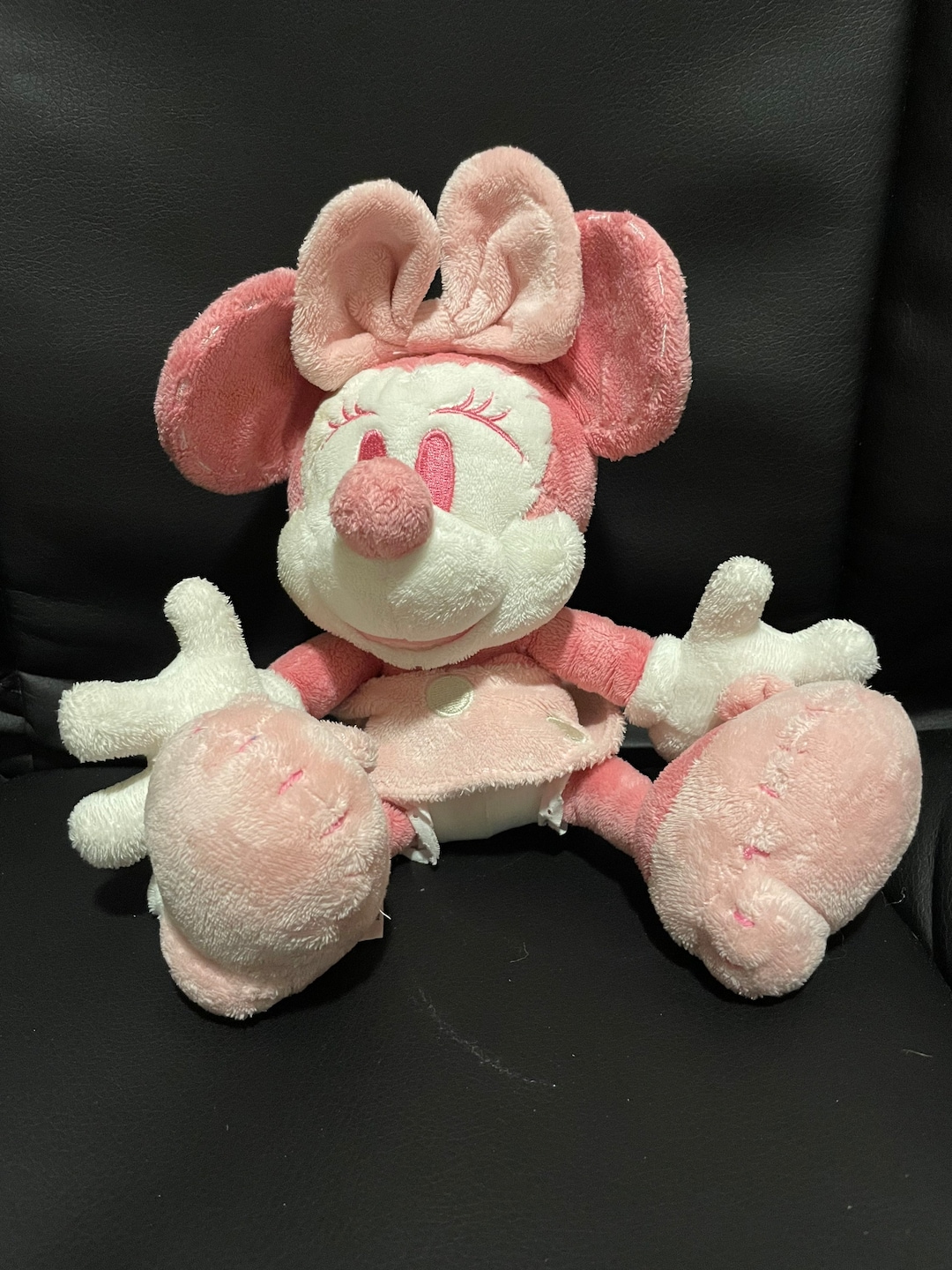 Pastel Pink and Rose Minnie Mouse Plush - Etsy