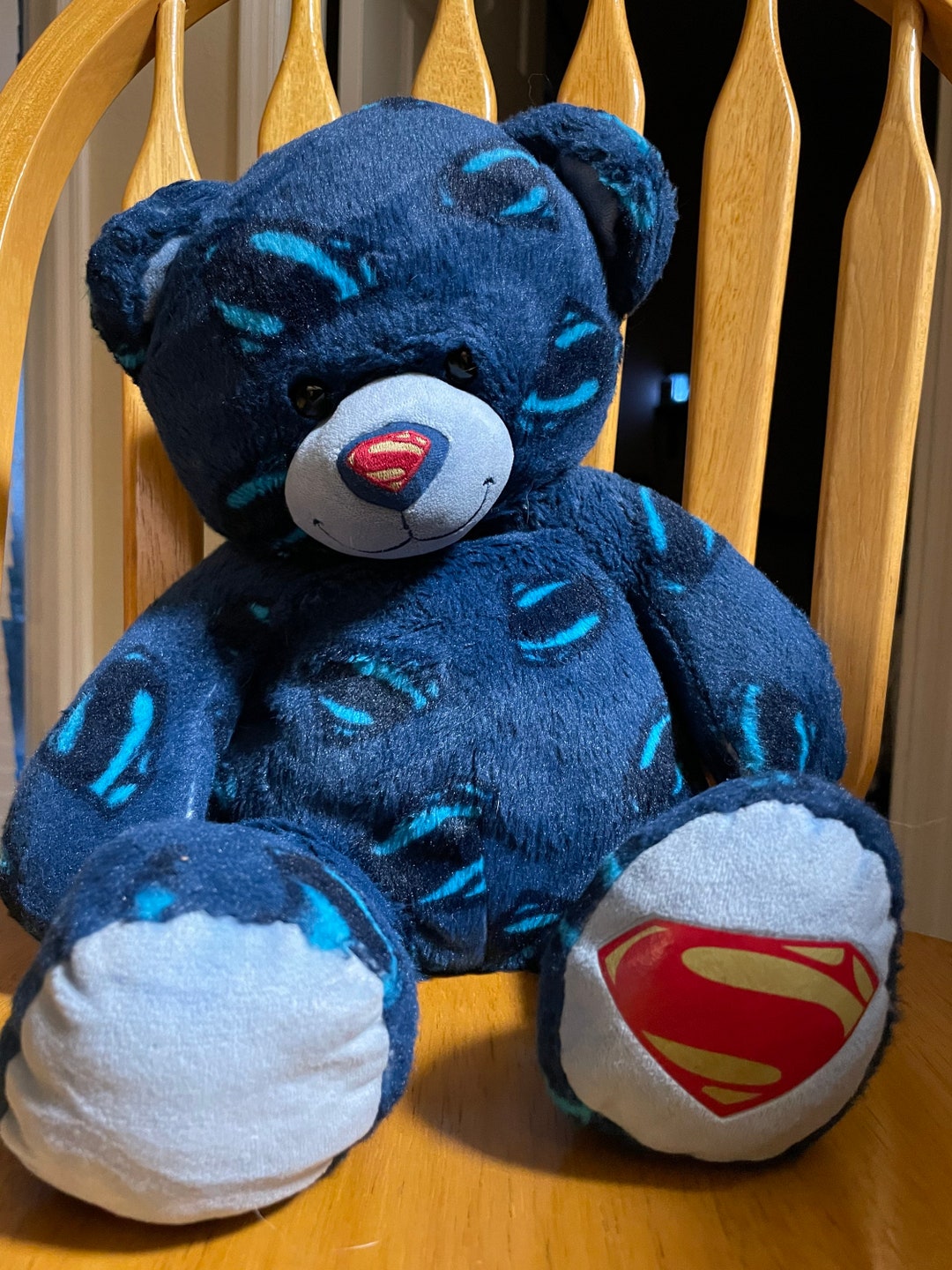 Superman Man of Steel Build a Bear Teddy Bear 18 - Etsy