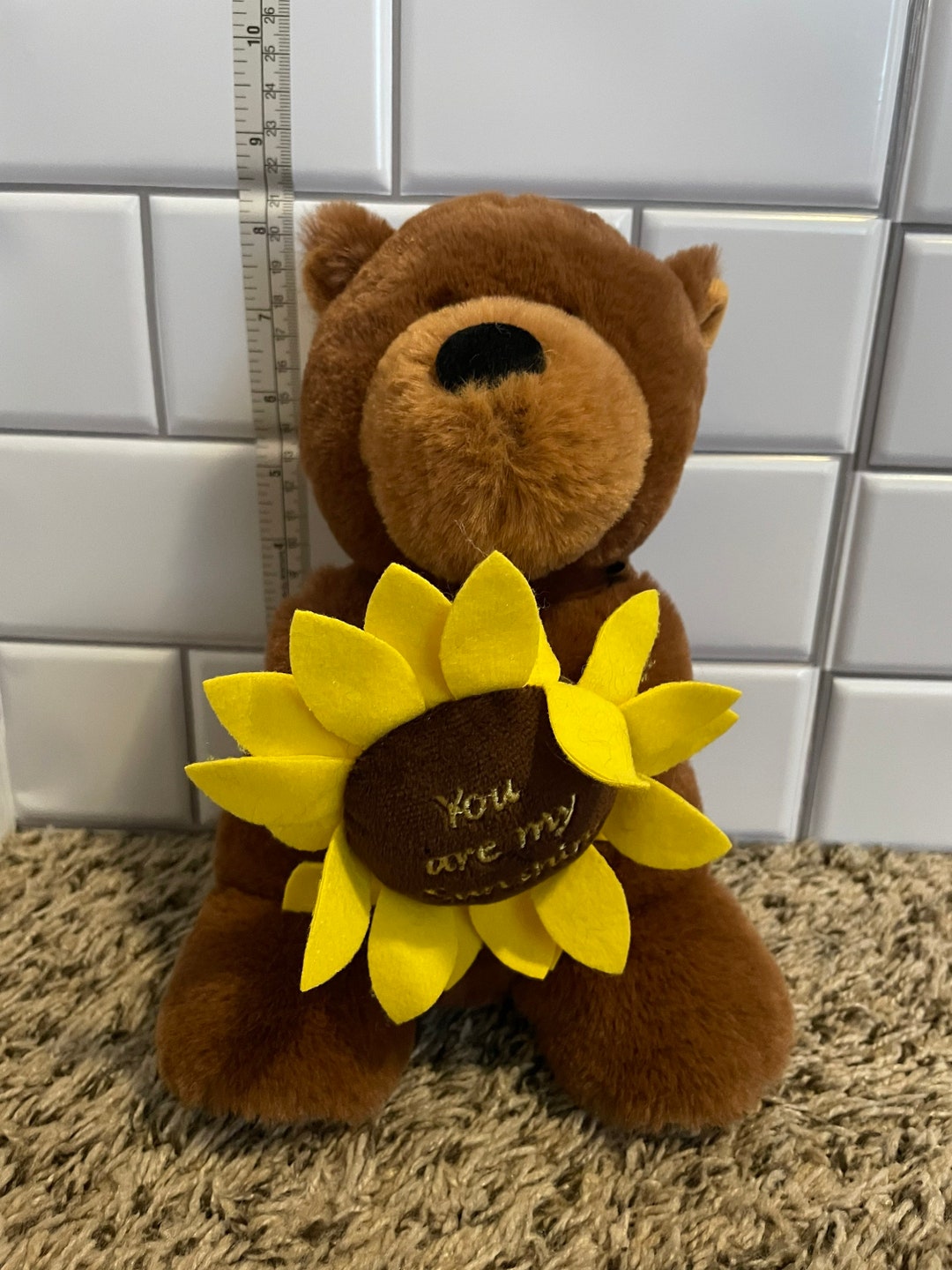 Aurora You Are My Sunshine Teddy Bear Plush - Etsy