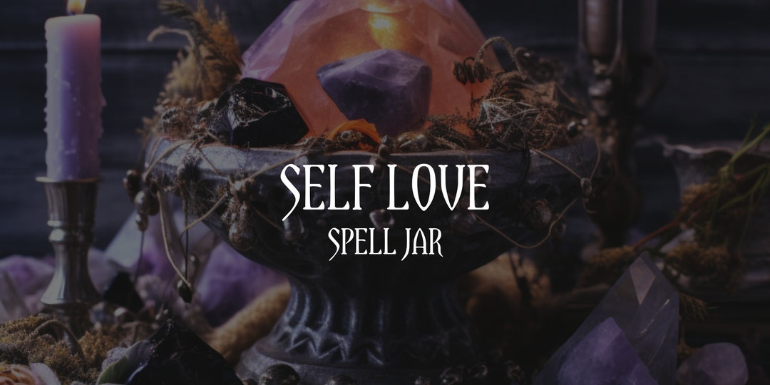Self Love Spell Jar DIY Downloadable | Do It Yourself Spell Jar | Spell ...