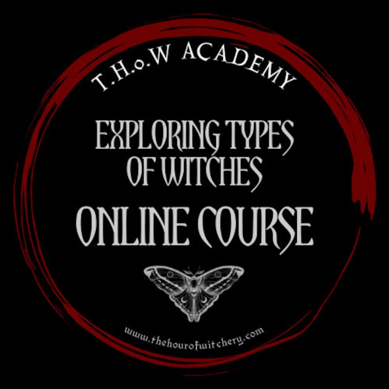 Exploring Types of Witches Online Course Witch Academy the - Etsy