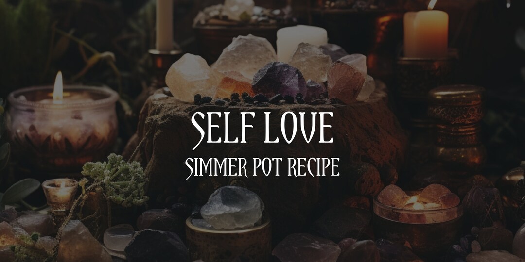 Self Love Simmer Pot Recipe Downloadable | Kitchen Witch | Spell ...
