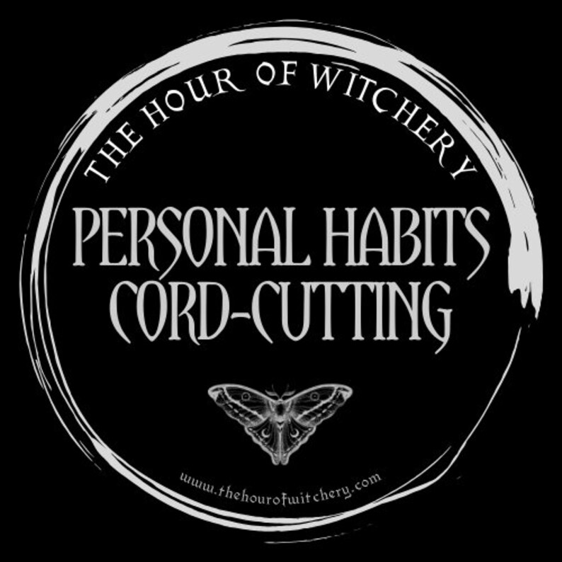 Personal Habits Cord-cutting Ritual, Same Day Option, Spell ...