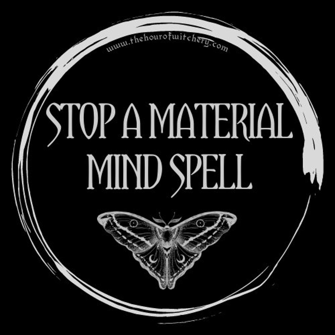 Stop A Material Mind Spell, Same Day Option, Spells, Spell Casting ...