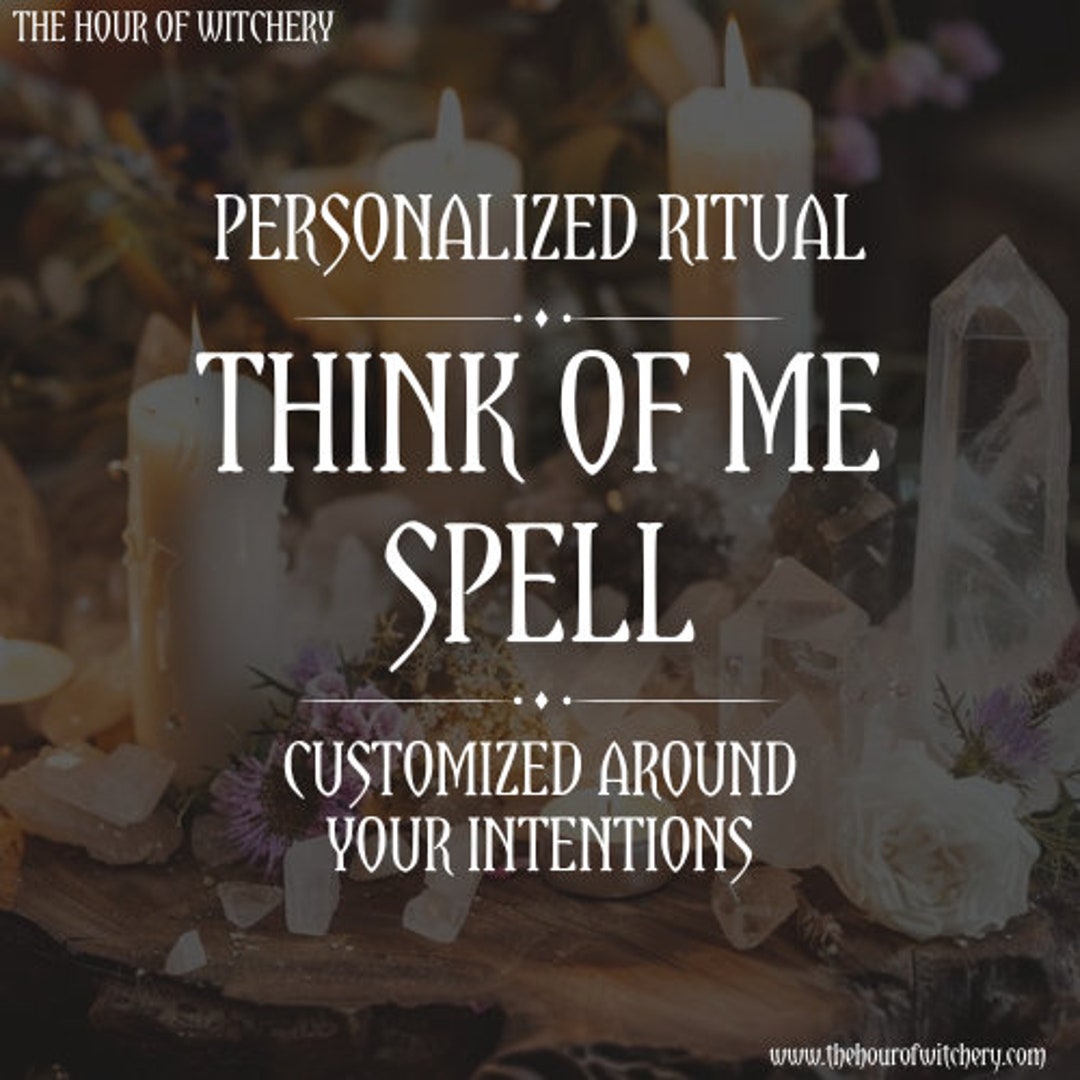 Think of Me Spell, Same Day Option, Spells, Spell Casting, Energy Work ...