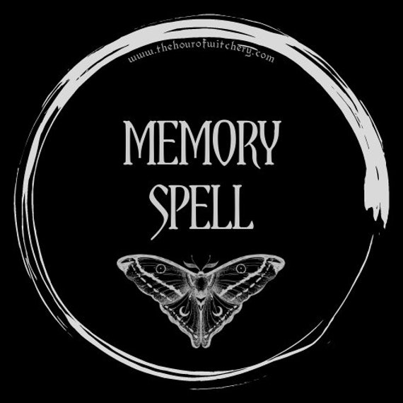 Memory Spell Same Day Option Spells Spell Casting Energy - Etsy