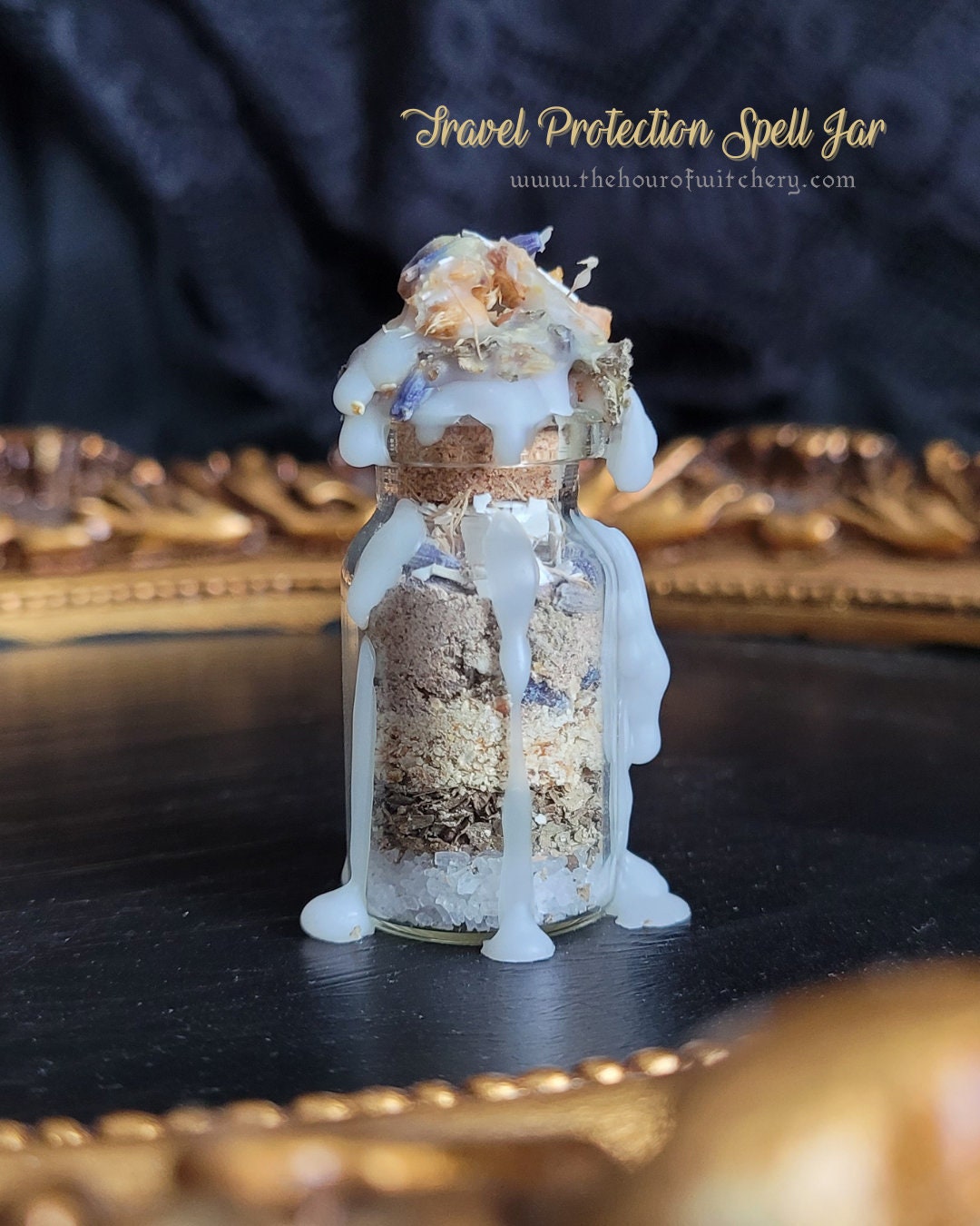 Travel Protection Mini Spell Jar Spell Craft Witchcraft Ritual Spell ...
