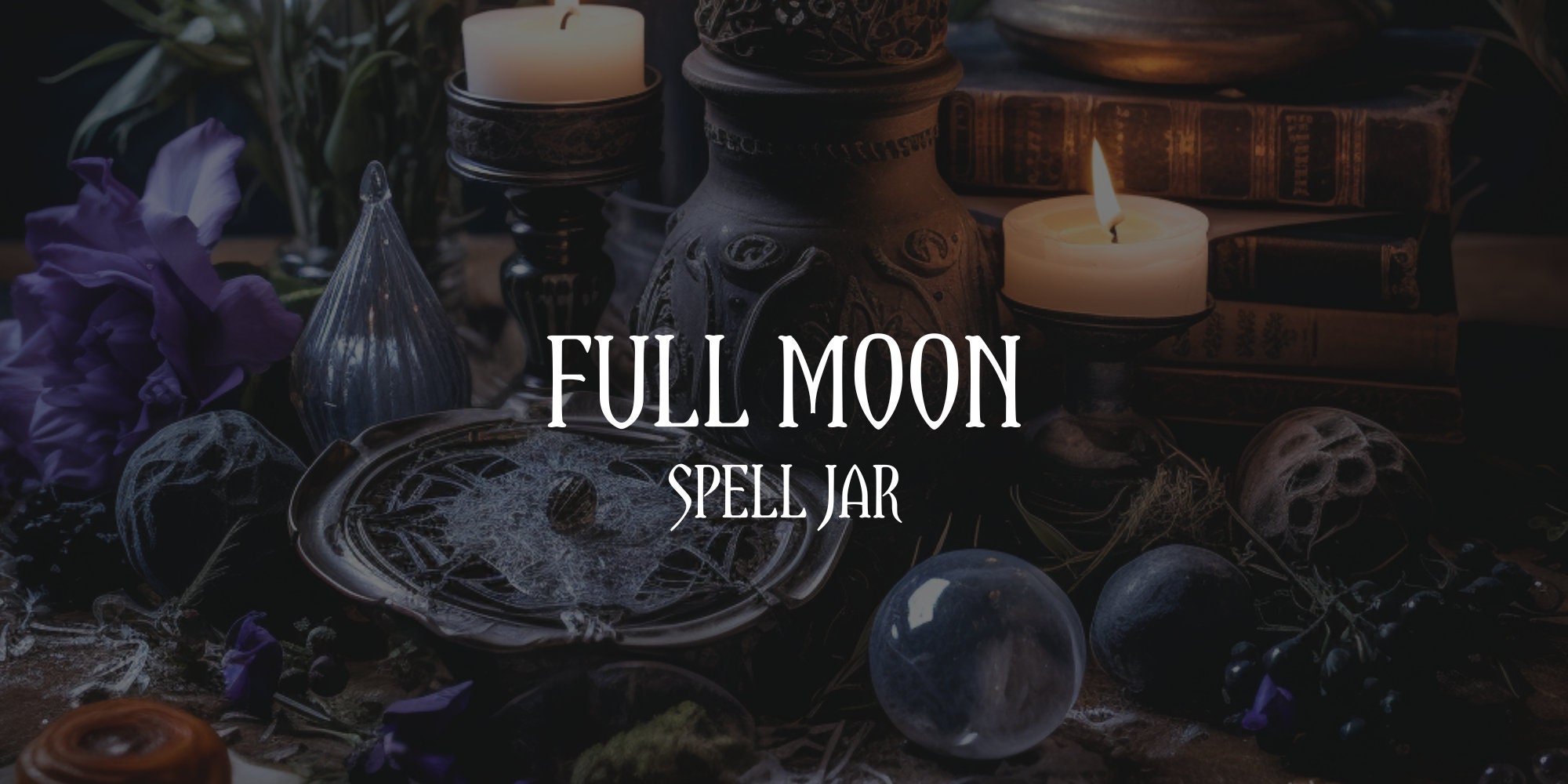 Full Moon Spell Jar DIY Downloadable Do It Yourself Spell Jar Spell ...