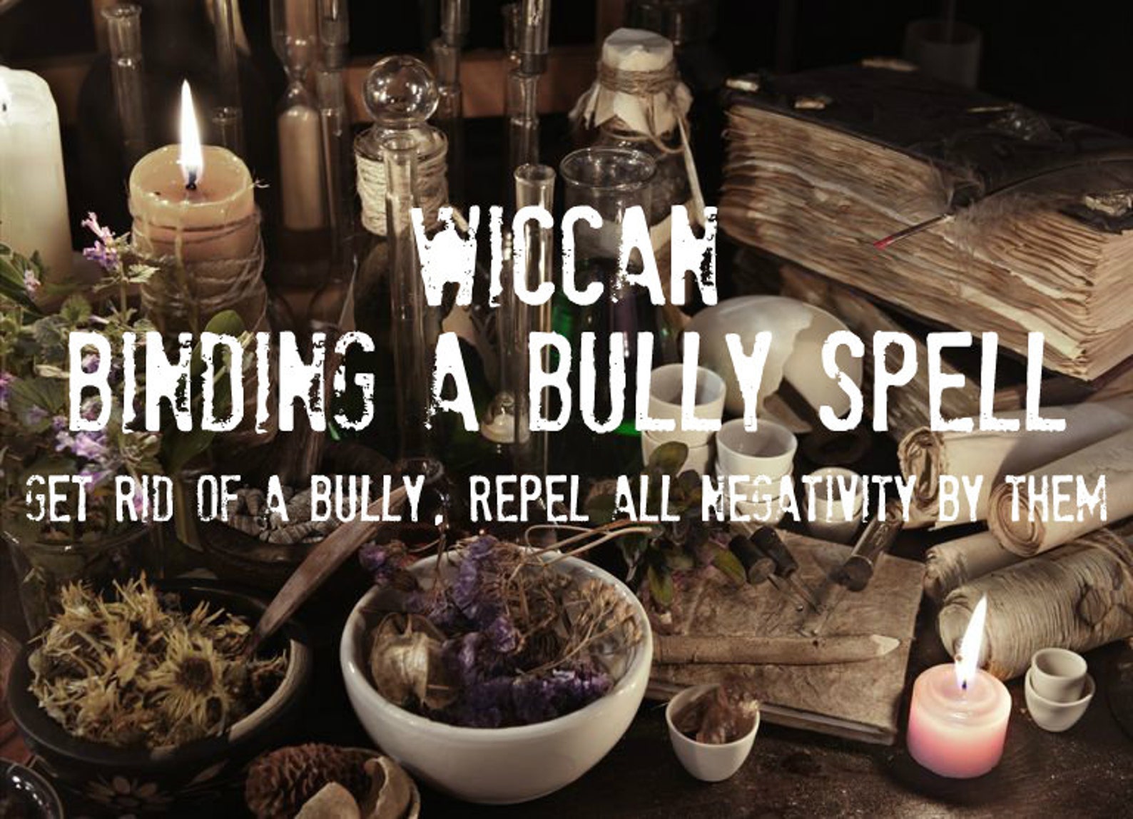 Binding A Bully Spell same day spell spells spell casting | Etsy