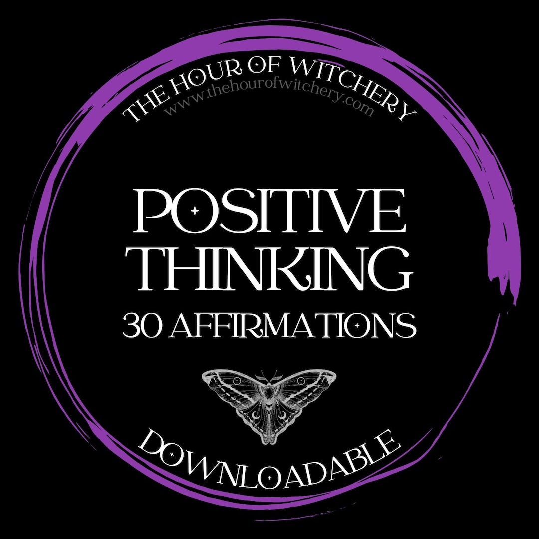 Positive Thinking: 30 Affirmations, Daily Affirmations, Self-care ...
