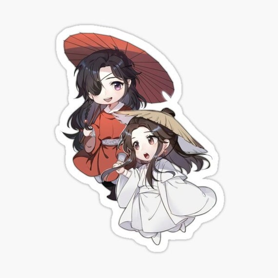 Chibi Umbrella Xie Lian Hua Cheng Heaven Officials Blessing | Etsy