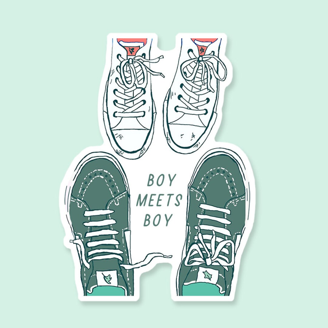 Charlie and Nick Sneaker Shoes 3in Heartstopper Title - Etsy