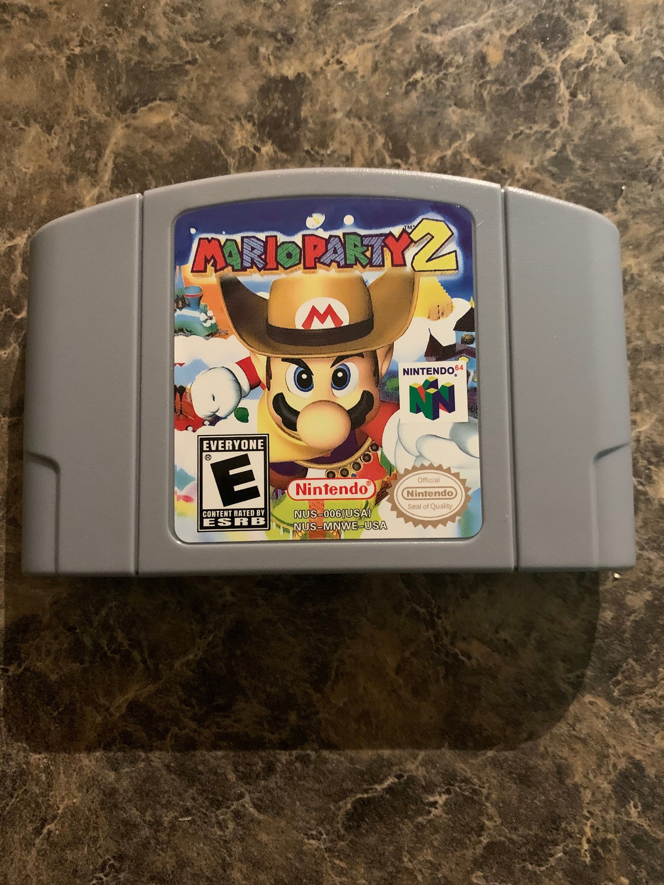 Mario Party 2 Nintendo 64 N64 Game Only Etsy