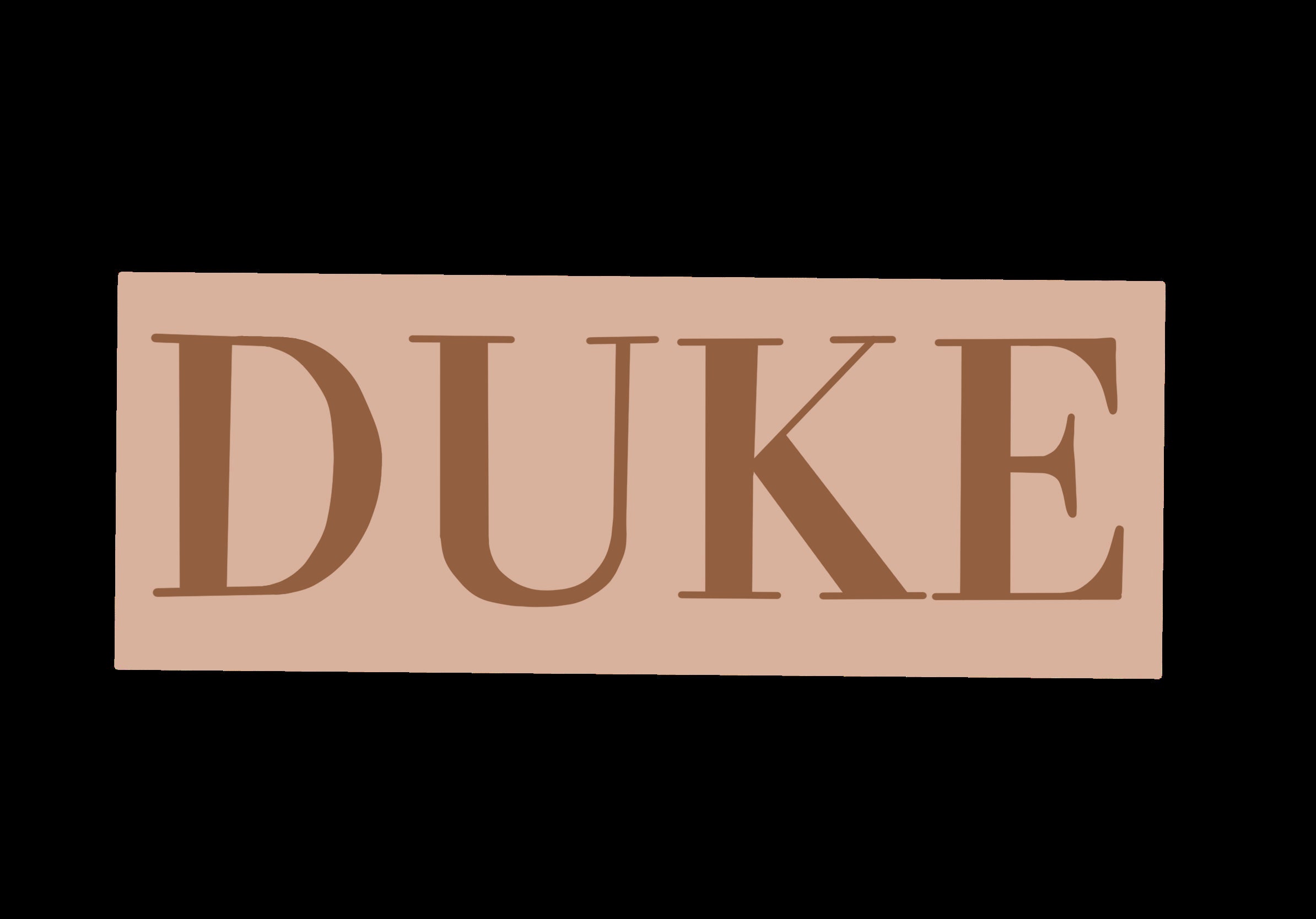 Custom Name Plate Sticker | Etsy