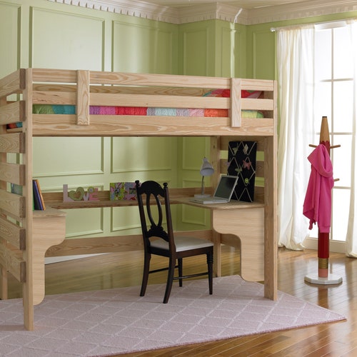 Twin Loft Bed Plans - Etsy