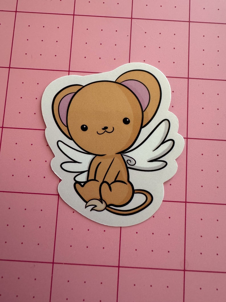 Magical Girl Companion Sticker - Etsy