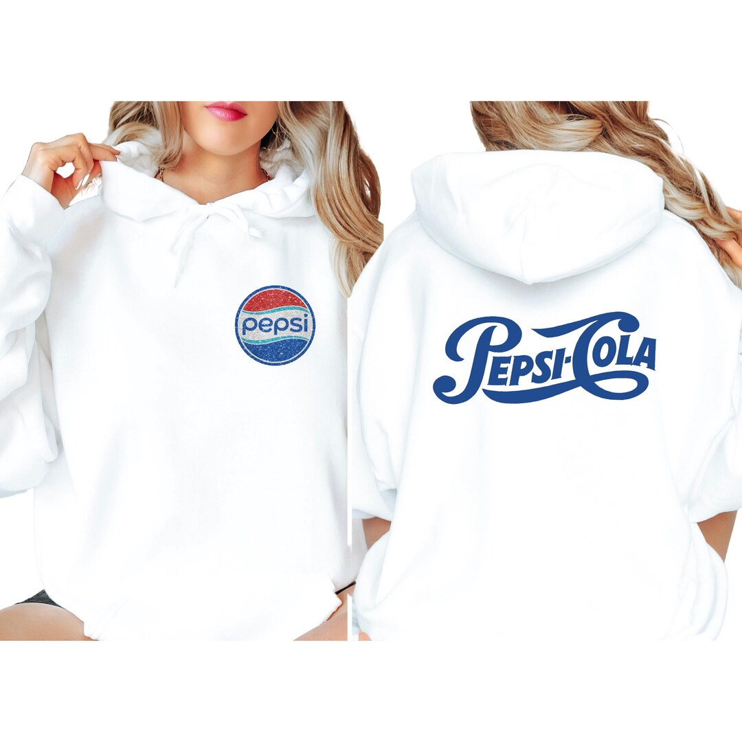 Pepsi Cola Sweatshirt, Cozy Classic Soda Hoodie, Vintage Cola Inspired ...